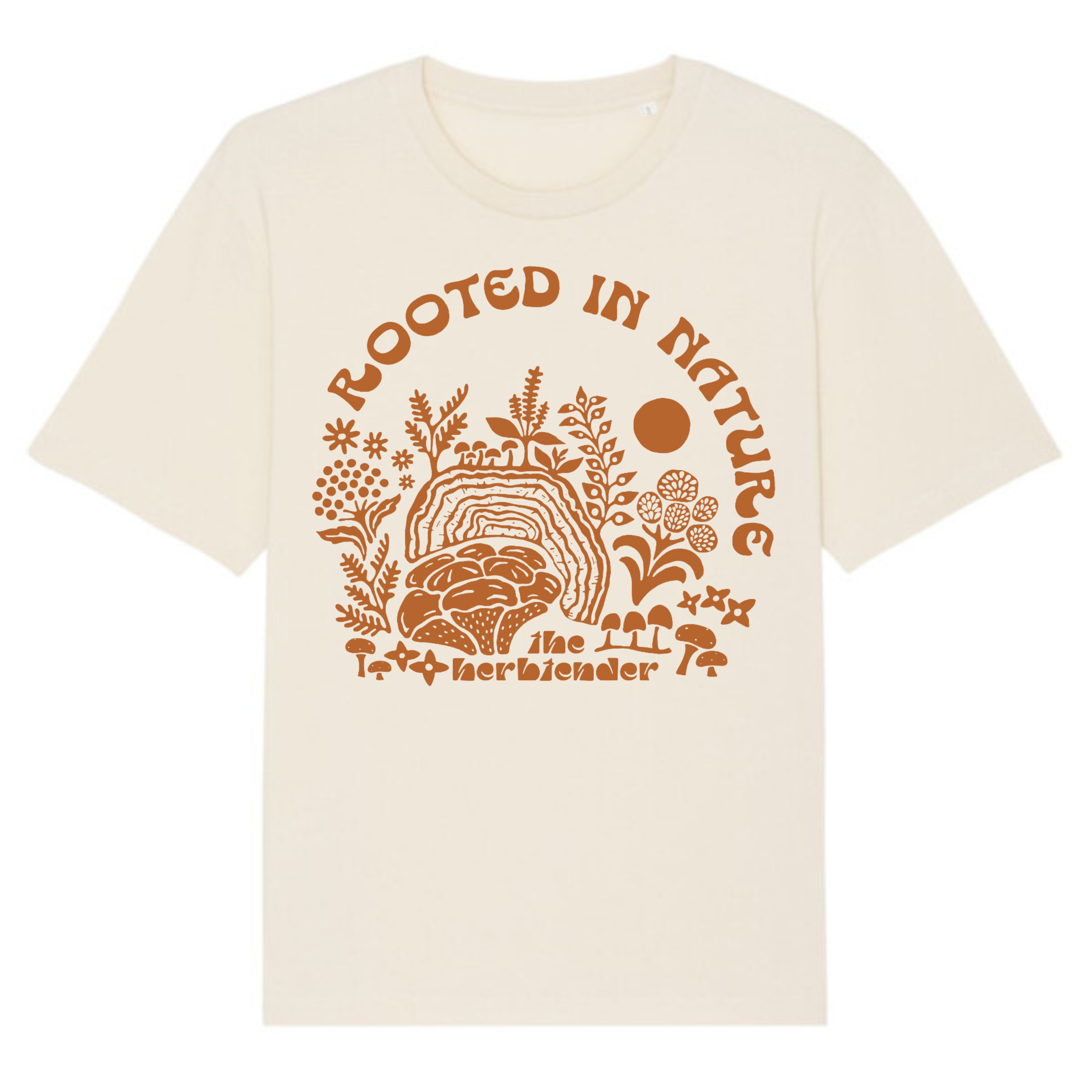 ‘Rooted In Nature’ Eco-Friendly T-Shirt | The Herbtender
